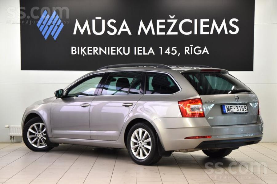 Grey Skoda Octavia 2019 in Riga, with an engine capacity of 2.00 L and mileage of 119 thousand km for 12490 €, photo 9 on AUTOMOTO.COM.LV