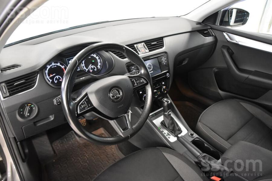 Grey Skoda Octavia 2019 in Riga, with an engine capacity of 2.00 L and mileage of 119 thousand km for 12490 €, photo 13 on AUTOMOTO.COM.LV