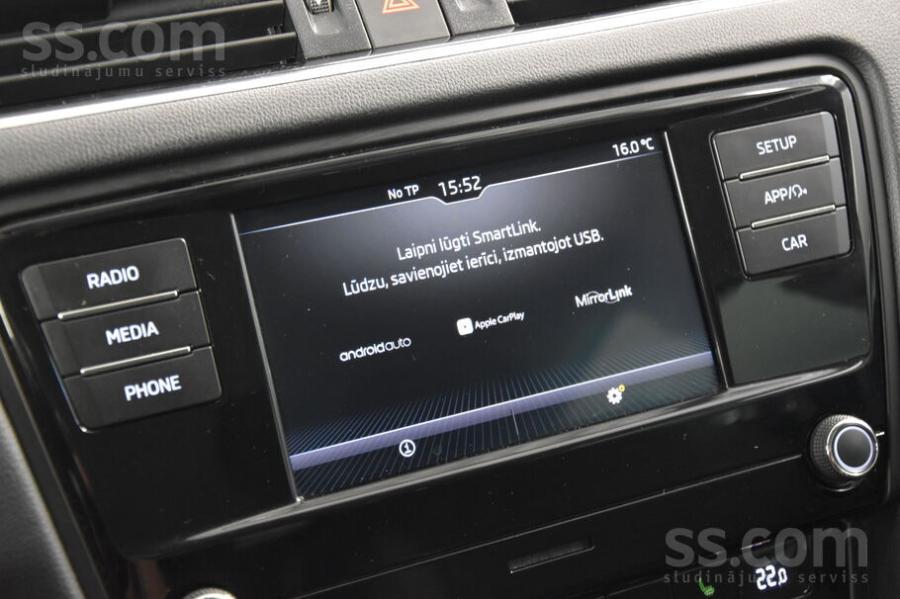 Grey Skoda Octavia 2019 in Riga, with an engine capacity of 2.00 L and mileage of 119 thousand km for 12490 €, photo 20 on AUTOMOTO.COM.LV