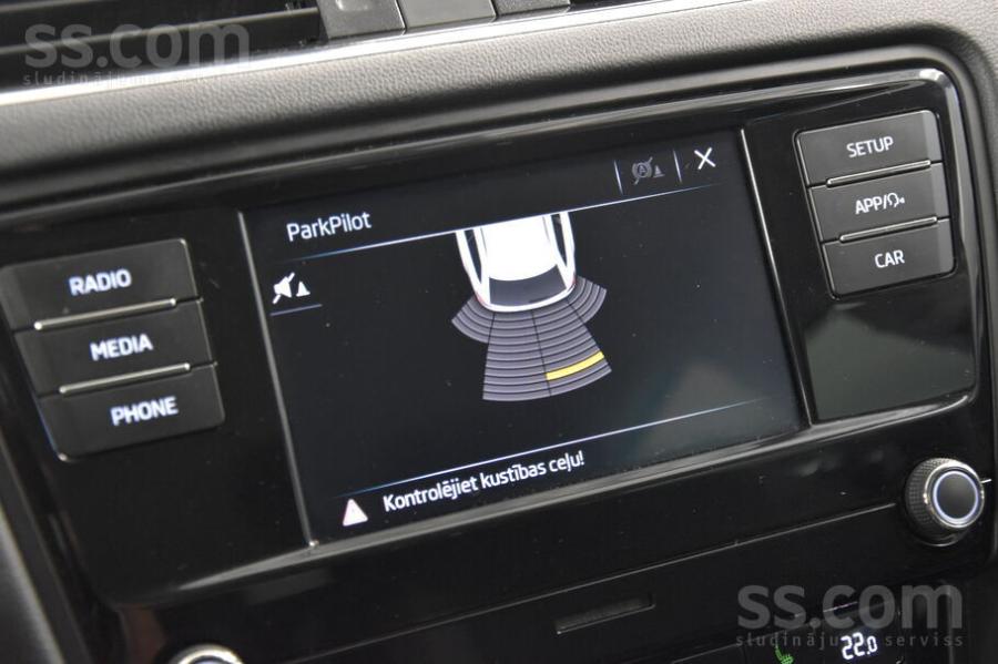Grey Skoda Octavia 2019 in Riga, with an engine capacity of 2.00 L and mileage of 119 thousand km for 12490 €, photo 21 on AUTOMOTO.COM.LV