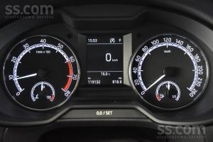 Grey Skoda Octavia 2019 in Riga, with an engine capacity of 2.00 L and mileage of 119 thousand km for 12490 €, photo 25 on AUTOMOTO.COM.LV
