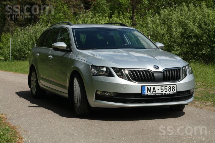 Grey Skoda Octavia 2019 in Riga, with an engine capacity of 1.50 L and mileage of 165 thousand km for 10280 €, photo 4 on AUTOMOTO.COM.LV