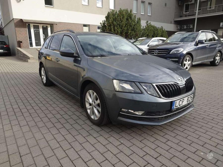 Pelēks Skoda Octavia 2019 Kauņa, ar dzinēja tilpumu 1.60 L un nobraukumu 217 tūkst. km par 6900 €, foto 1 vietnē AUTOMOTO.COM.LV