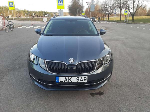 Pelēks Skoda Octavia 2019 Viļņa, ar dzinēja tilpumu 1.50 L un nobraukumu 99 tūkst. km par 14000 €, foto 1 vietnē AUTOMOTO.COM.LV