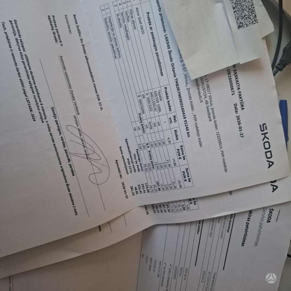 Pelēks Skoda Octavia 2019 Viļņa, ar dzinēja tilpumu 1.50 L un nobraukumu 99 tūkst. km par 14000 €, foto 8 vietnē AUTOMOTO.COM.LV