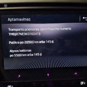 Pelēks Skoda Octavia 2019 Viļņa, ar dzinēja tilpumu 1.50 L un nobraukumu 99 tūkst. km par 14000 €, foto 24 vietnē AUTOMOTO.COM.LV