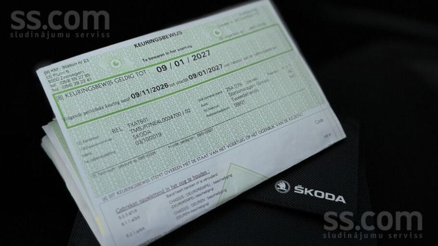 Pelēks Skoda Octavia 2019 Jelgava, ar dzinēja tilpumu 1.50 L un nobraukumu 266 tūkst. km par 9590 €, foto 14 vietnē AUTOMOTO.COM.LV