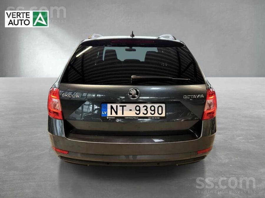 Grey Skoda Octavia 2019 in Riga, with an engine capacity of 2.00 L and mileage of 212 thousand km for 9990 €, photo 6 on AUTOMOTO.COM.LV