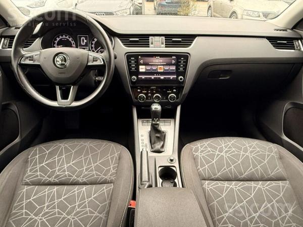 Grey Skoda Octavia 2019 in Riga, with an engine capacity of 2.00 L and mileage of 212 thousand km for 9990 €, photo 9 on AUTOMOTO.COM.LV
