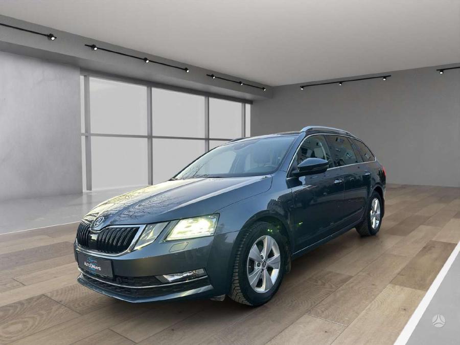 Pelēks Skoda Octavia 2020 Viļņa, ar dzinēja tilpumu 1.50 L un nobraukumu 57 tūkst. km par 13700 €, foto 1 vietnē AUTOMOTO.COM.LV