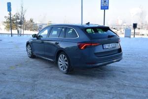 Grey Skoda Octavia 2020 in Vilnius, with an engine capacity of 1.97 L and mileage of 194 thousand km for 15950 €, photo 5 on AUTOMOTO.COM.LV