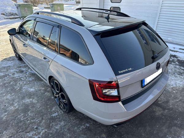Grey Skoda Octavia 2020 in Vilnius, with an engine capacity of 1.97 L and mileage of 122 thousand km for 18499 €, photo 5 on AUTOMOTO.COM.LV