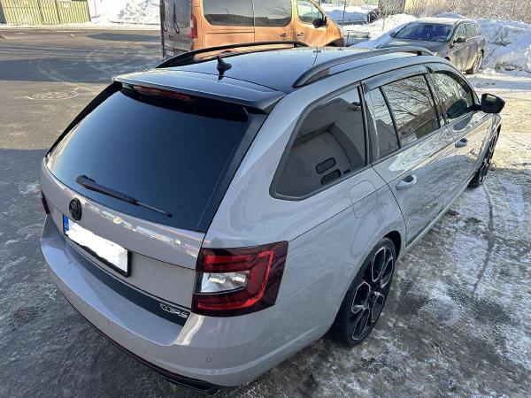 Grey Skoda Octavia 2020 in Vilnius, with an engine capacity of 1.97 L and mileage of 122 thousand km for 18499 €, photo 7 on AUTOMOTO.COM.LV