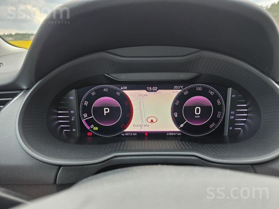 Grey Skoda Octavia 2020 in Riga, with an engine capacity of 1.60 L and mileage of 239 thousand km for 12500 €, photo 14 on AUTOMOTO.COM.LV