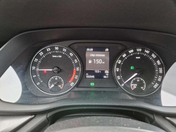 Grey Skoda Octavia 2020 in Ukmerge, with an engine capacity of 1.97 L and mileage of 332 thousand km for 9200 €, photo 8 on AUTOMOTO.COM.LV