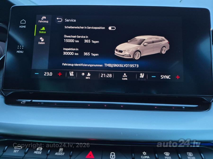 Pelēks Skoda Octavia 2020 Tallina, ar dzinēja tilpumu 2.00 L un nobraukumu 188 tūkst. km par 18499 €, foto 26 vietnē AUTOMOTO.COM.LV