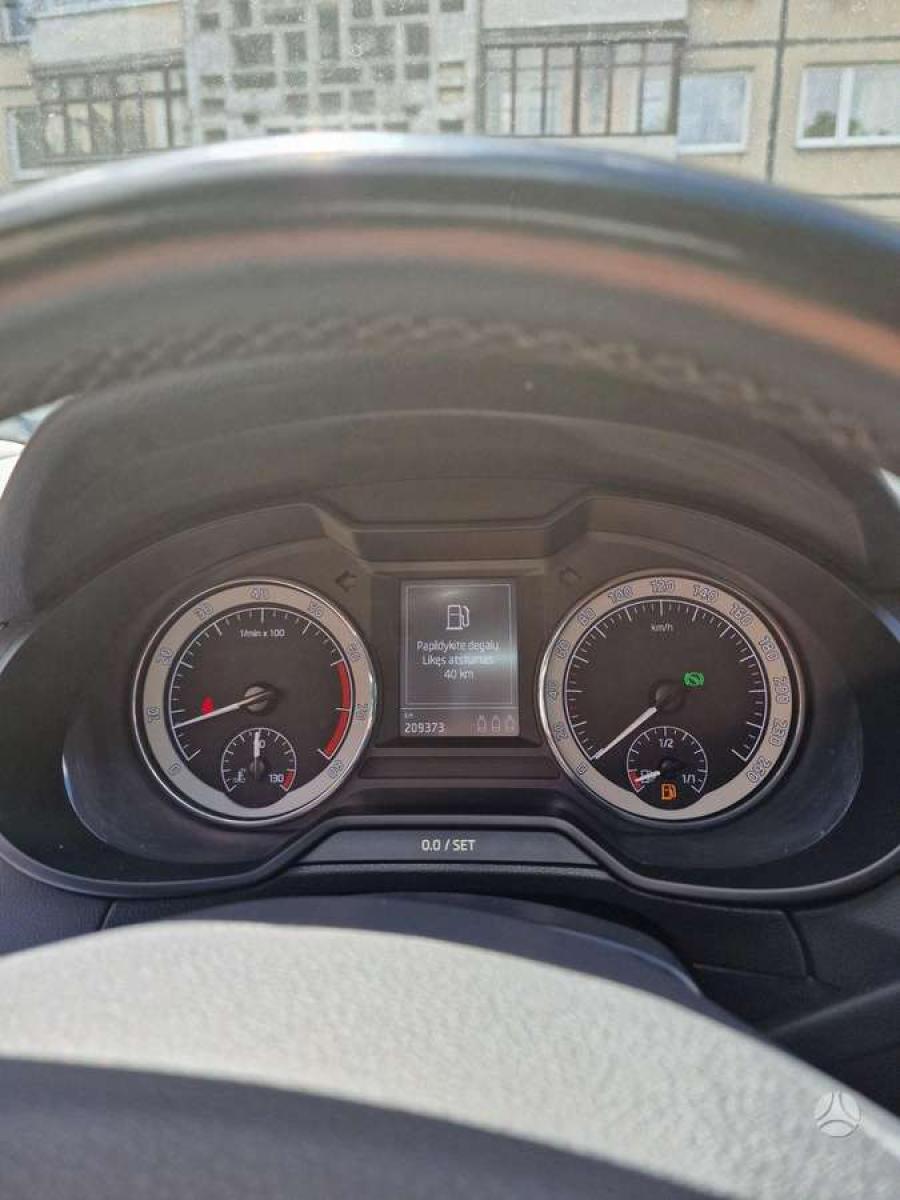 Grey Skoda Octavia 2020 in Vilnius, with an engine capacity of 1.60 L and mileage of 209 thousand km for 9500 €, photo 4 on AUTOMOTO.COM.LV