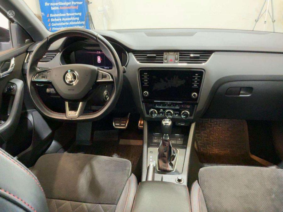 Grey Skoda Octavia 2020 in Vilnius, with an engine capacity of 1.97 L and mileage of 154 thousand km for 19650 €, photo 11 on AUTOMOTO.COM.LV