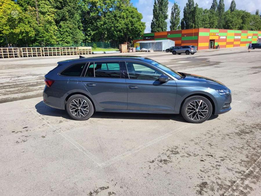 Grey Skoda Octavia 2020 in Klaipeda, with an engine capacity of 1.97 L and mileage of 212 thousand km for 13899 €, photo 5 on AUTOMOTO.COM.LV