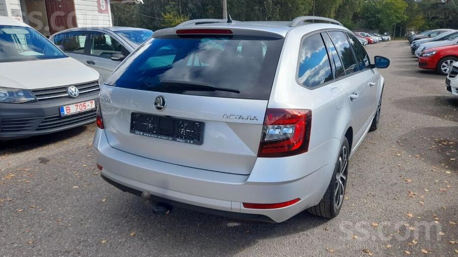 Grey Skoda Octavia 2020 in Riga, with an engine capacity of 1.60 L and mileage of 202 thousand km for 9100 €, photo 9 on AUTOMOTO.COM.LV