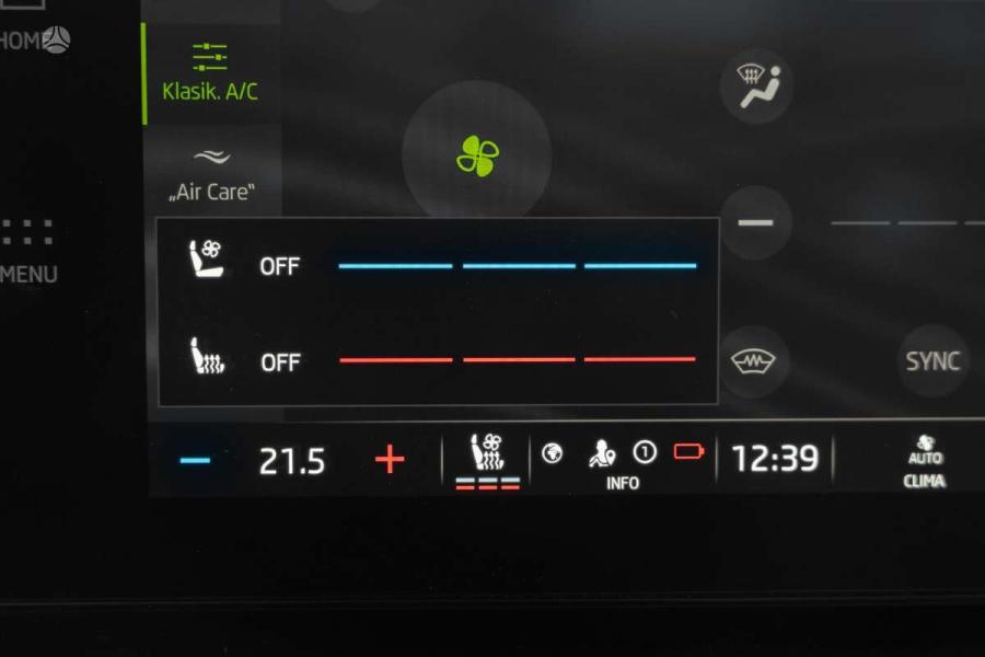 Серый Шкода Октавия 2021 в Вильнюс, объемом двигателя 1.40 л и пробегом 136 тыс. км за 19950 €, фото 29 на AUTOMOTO.COM.LV