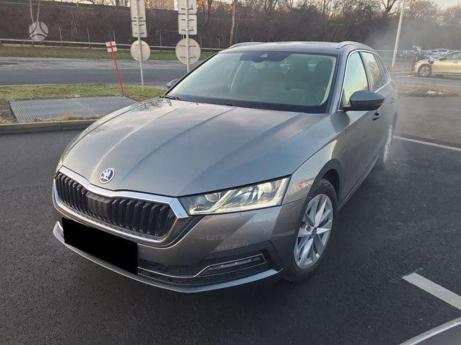Grey Skoda Octavia 2021 in Vilnius, with an engine capacity of 1.50 L and mileage of 61 thousand km for 18997 €, photo 1 on AUTOMOTO.COM.LV