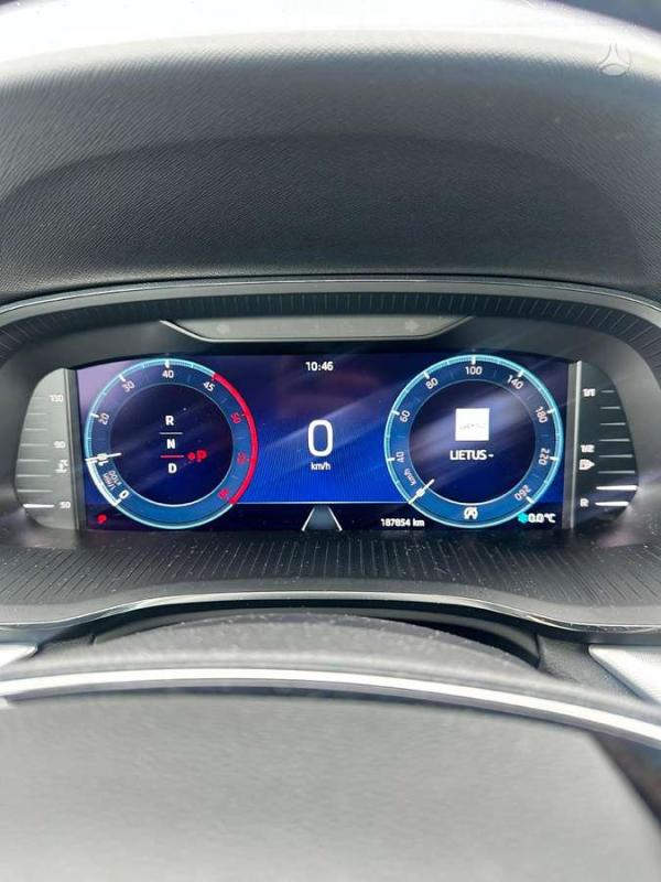 Grey Skoda Octavia 2021 in Kaunas, with an engine capacity of 1.97 L and mileage of 188 thousand km for 14827 €, photo 11 on AUTOMOTO.COM.LV