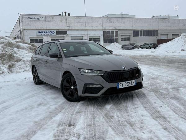Pelēks Skoda Octavia 2021 Panevēža, ar dzinēja tilpumu 2.00 L un nobraukumu 204 tūkst. km par 21590 €, foto 2 vietnē AUTOMOTO.COM.LV