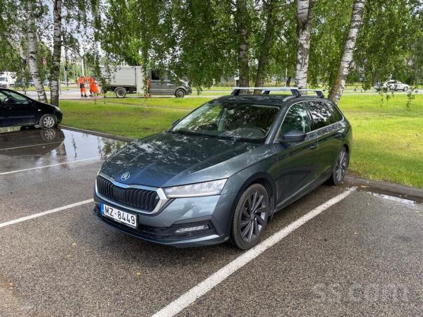 Grey Skoda Octavia 2021 in Riga, with an engine capacity of 1.50 L and mileage of 114 thousand km for 13690 €, photo 1 on AUTOMOTO.COM.LV