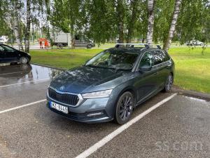 Pelēks Skoda Octavia 2021 Rīga, ar dzinēja tilpumu 1.50 L un nobraukumu 114 tūkst. km par 13690 €, foto  vietnē AUTOMOTO.COM.LV