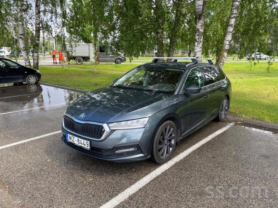 Pelēks Skoda Octavia 2021 Rīga, ar dzinēja tilpumu 1.50 L un nobraukumu 114 tūkst. km par 13690 €, foto 1 vietnē AUTOMOTO.COM.LV