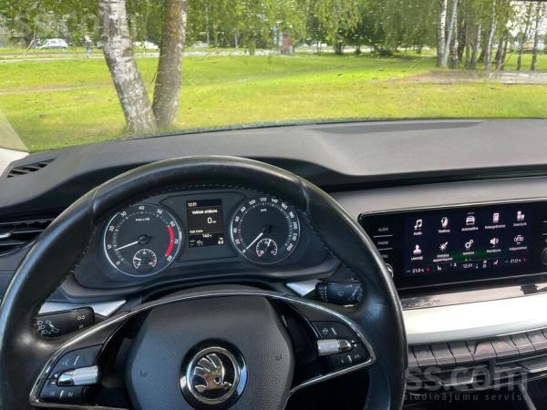 Grey Skoda Octavia 2021 in Riga, with an engine capacity of 1.50 L and mileage of 114 thousand km for 13690 €, photo 7 on AUTOMOTO.COM.LV