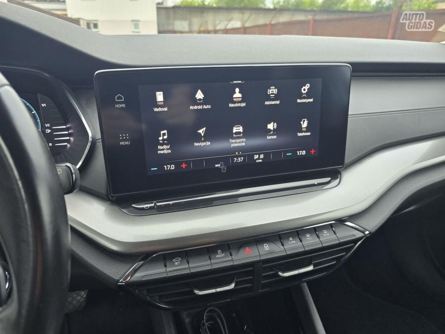Grey Skoda Octavia 2021 in Kaunas, with an engine capacity of 2.00 L and mileage of 241 thousand km for 12200 €, photo 19 on AUTOMOTO.COM.LV