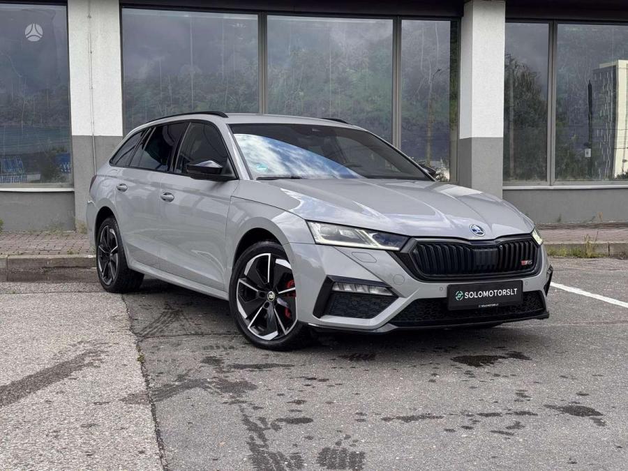 Grey Skoda Octavia 2021 in Vilnius, with an engine capacity of 1.40 L and mileage of 154 thousand km for 20450 €, photo 8 on AUTOMOTO.COM.LV