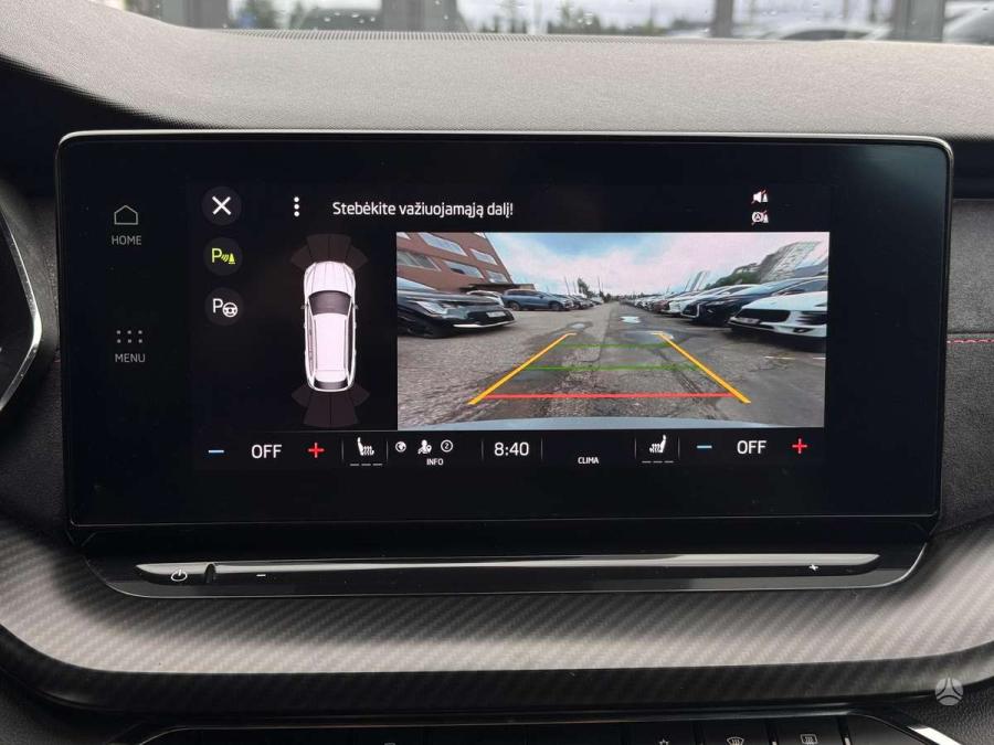 Grey Skoda Octavia 2021 in Vilnius, with an engine capacity of 1.40 L and mileage of 154 thousand km for 20450 €, photo 24 on AUTOMOTO.COM.LV