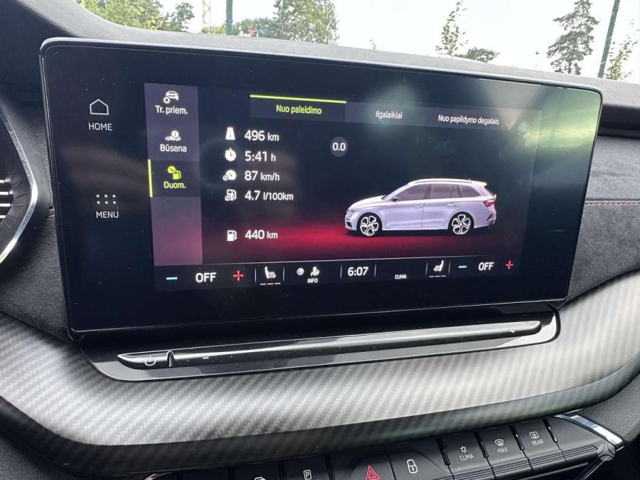 Pelēks Skoda Octavia 2021 Kauņa, ar dzinēja tilpumu 1.97 L un nobraukumu 170 tūkst. km par 21900 €, foto 13 vietnē AUTOMOTO.COM.LV