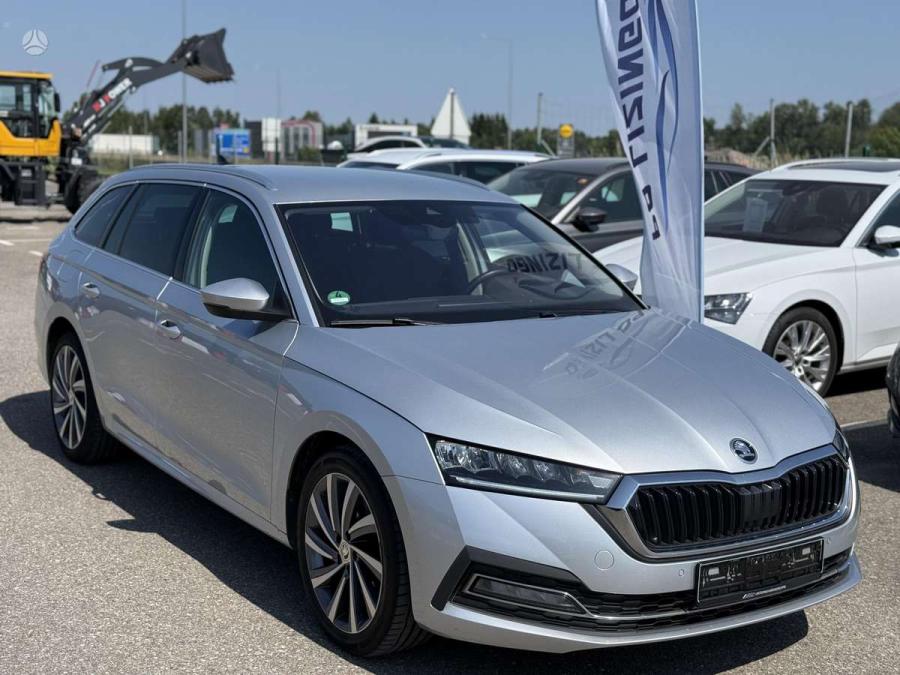 Pelēks Skoda Octavia 2021 Viļņa, ar dzinēja tilpumu 1.40 L un nobraukumu 162 tūkst. km par 15500 €, foto 1 vietnē AUTOMOTO.COM.LV