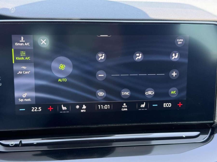 Pelēks Skoda Octavia 2021 Viļņa, ar dzinēja tilpumu 1.40 L un nobraukumu 162 tūkst. km par 15500 €, foto 22 vietnē AUTOMOTO.COM.LV