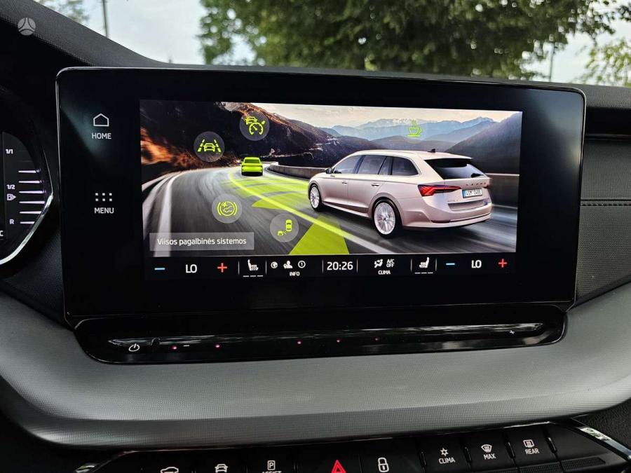 Grey Skoda Octavia 2021 in Utena, with an engine capacity of 1.97 L and mileage of 212 thousand km for 14800 €, photo 23 on AUTOMOTO.COM.LV