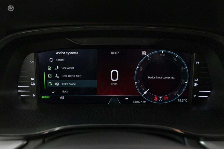 Pelēks Skoda Octavia 2021 Viļņa, ar dzinēja tilpumu 1.40 L un nobraukumu 136 tūkst. km par 19200 €, foto 13 vietnē AUTOMOTO.COM.LV