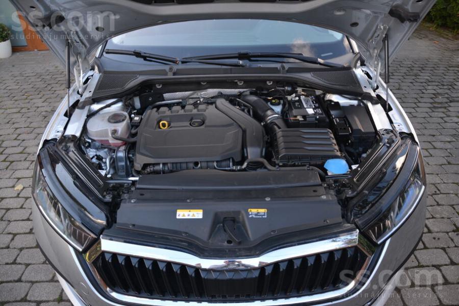 Grey Skoda Octavia 2021 in Riga, with an engine capacity of 1.50 L and mileage of 75 thousand km for 18100 €, photo 16 on AUTOMOTO.COM.LV
