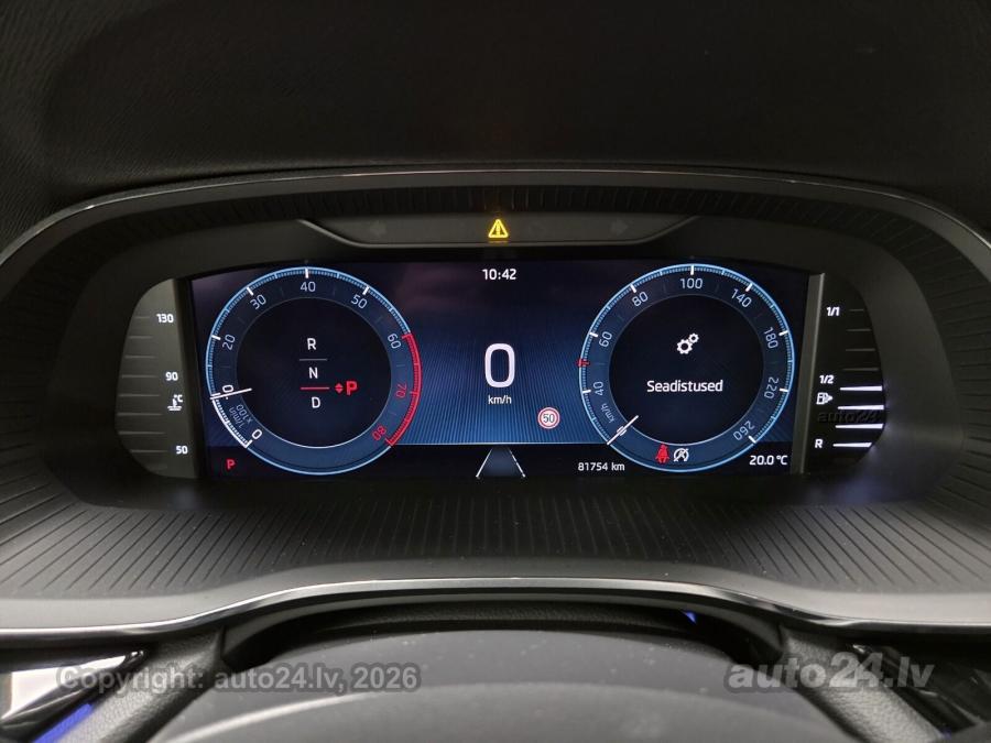 Grey Skoda Octavia 2021 in Tallinn, with an engine capacity of 1.50 L and mileage of 82 thousand km for 17900 €, photo 16 on AUTOMOTO.COM.LV