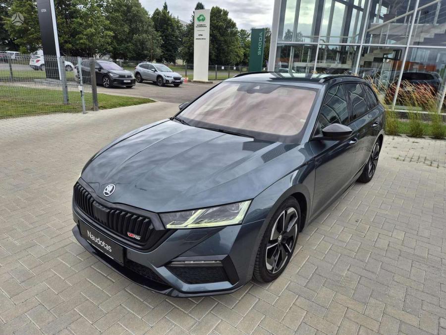Grey Skoda Octavia 2021 in Siauliai, with an engine capacity of 1.97 L and mileage of 171 thousand km for 23900 €, photo 1 on AUTOMOTO.COM.LV