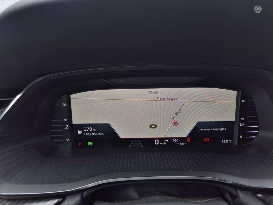Grey Skoda Octavia 2021 in Siauliai, with an engine capacity of 1.97 L and mileage of 171 thousand km for 23900 €, photo 25 on AUTOMOTO.COM.LV