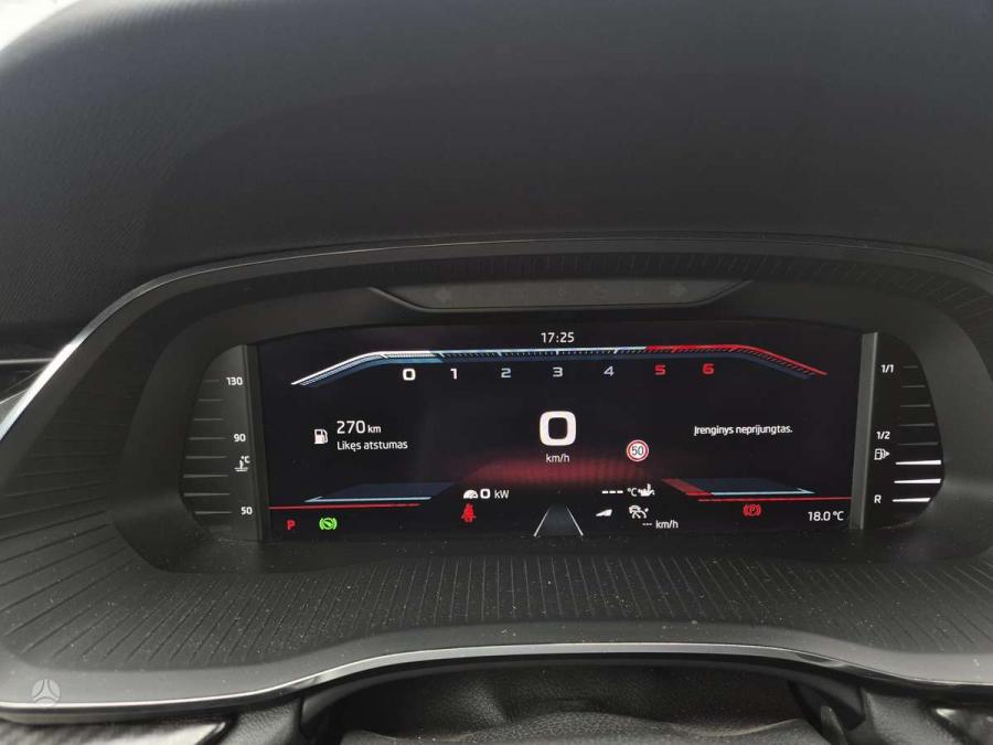 Grey Skoda Octavia 2021 in Siauliai, with an engine capacity of 1.97 L and mileage of 171 thousand km for 23900 €, photo 26 on AUTOMOTO.COM.LV