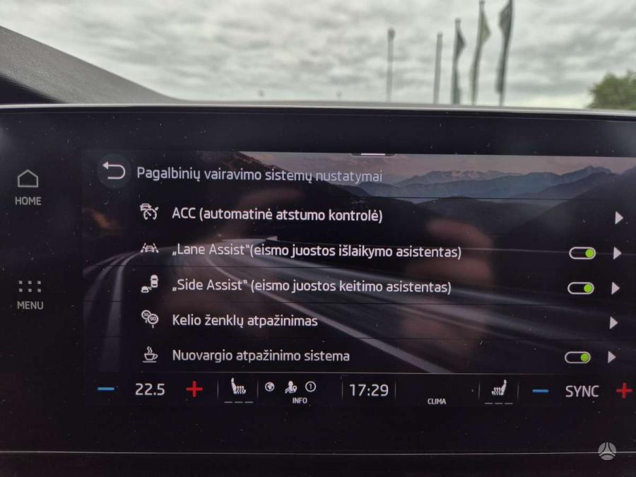 Grey Skoda Octavia 2021 in Siauliai, with an engine capacity of 1.97 L and mileage of 171 thousand km for 23900 €, photo 38 on AUTOMOTO.COM.LV