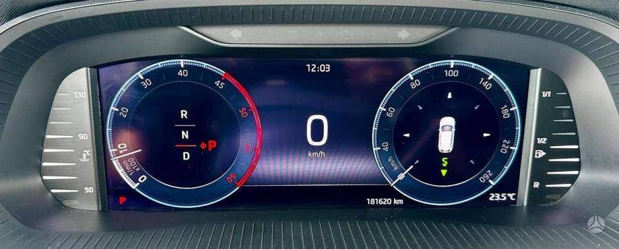 Grey Skoda Octavia 2021 in Kaunas, with an engine capacity of 1.97 L and mileage of 182 thousand km for 14800 €, photo 8 on AUTOMOTO.COM.LV