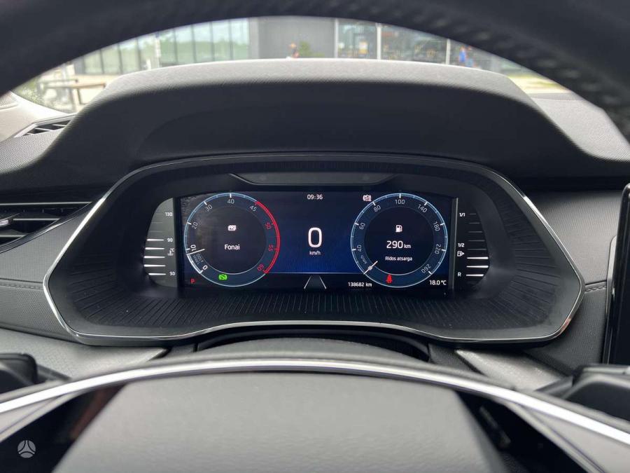 Grey Skoda Octavia 2021 in Siauliai, with an engine capacity of 1.97 L and mileage of 138 thousand km for 15300 €, photo 14 on AUTOMOTO.COM.LV