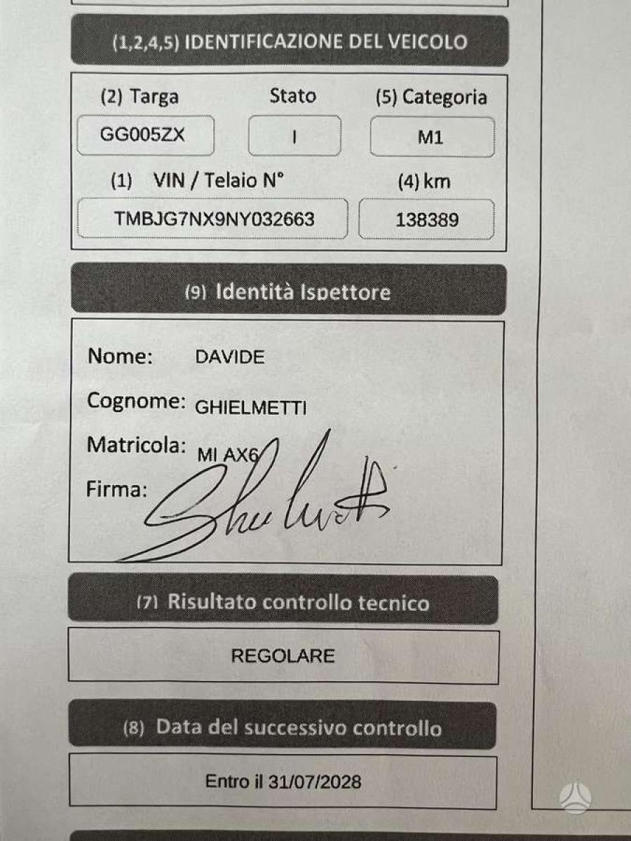 Grey Skoda Octavia 2021 in Siauliai, with an engine capacity of 1.97 L and mileage of 138 thousand km for 15300 €, photo 29 on AUTOMOTO.COM.LV