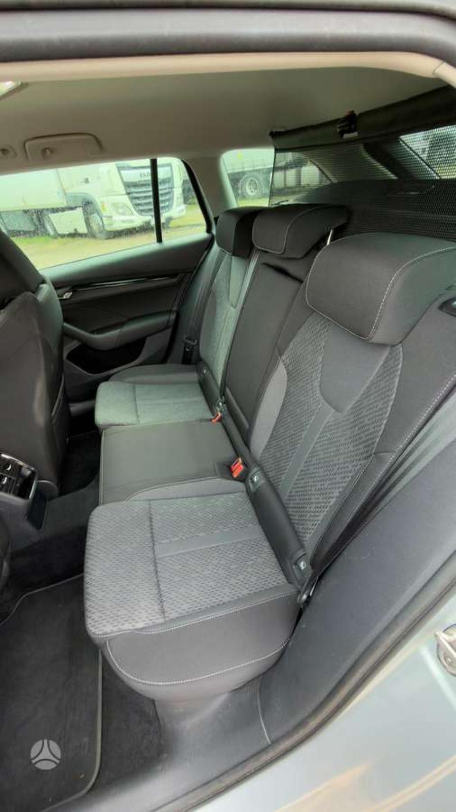 Grey Skoda Octavia 2021 in Kaunas, with an engine capacity of 1.97 L and mileage of 116 thousand km for 14702 €, photo 19 on AUTOMOTO.COM.LV